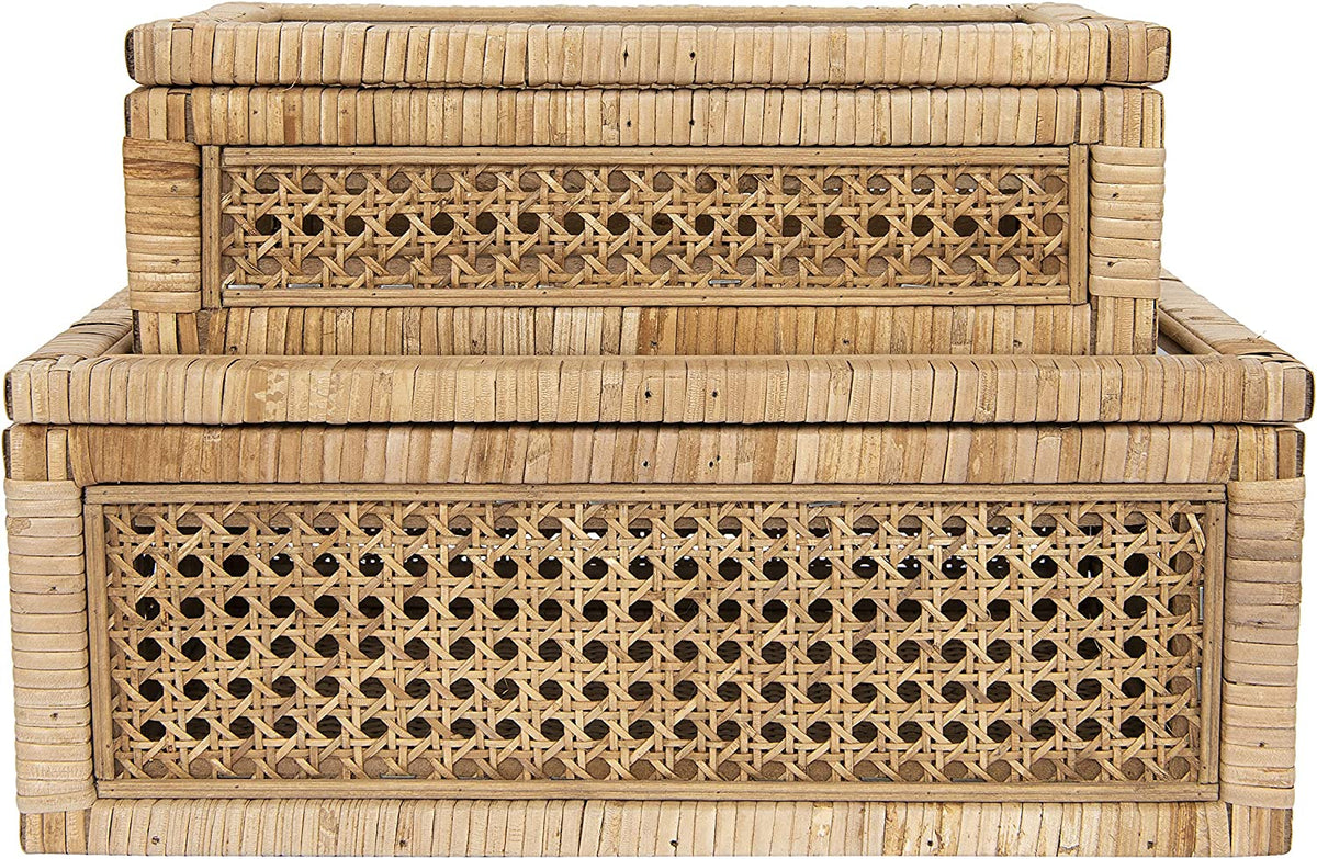 Woven Cane Display Boxes – Shoppe Ayer